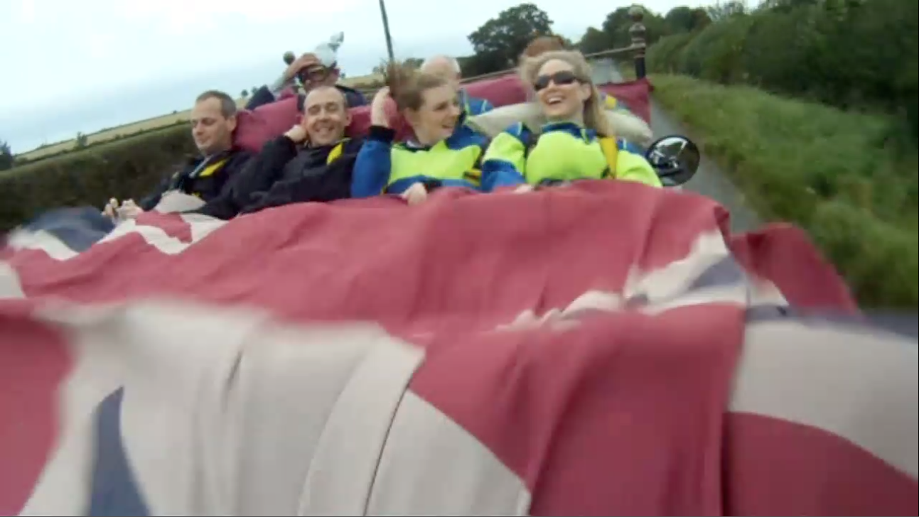 | FOLLOW THAT BED! …Worlds Wackiest Racers ExperienceEmma's Bucket List